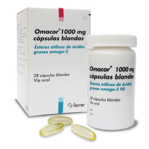 Omacor 1000 mg x 28 Cápsulas Blanda - EcoFarmacias