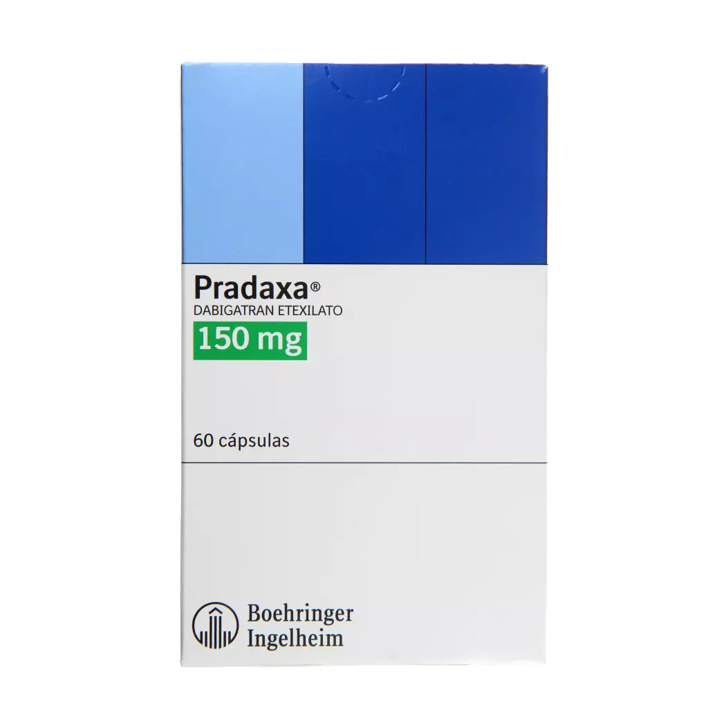 Pradaxa 150 mg x 60 Cápsulas (Boehringer Ingelheim) - EcoFarmacias