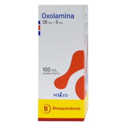 Oxolamina 28 mg / 5 ml 100 Ml Jarabe Infantil - EcoFarmacias