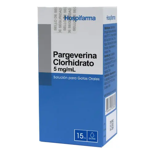 Pargeverina Clorhidrato 5mg/ml 15 Hospifarma - EcoFarmacias