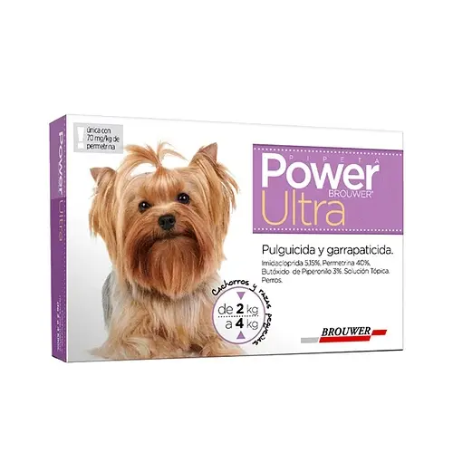 Pipeta Power Ultra para Perros – 2 Kg a 4 Kg - EcoFarmacias