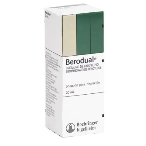 Berodual Solucion para inhalar 20ml (Boehringer Ingelheim) - EcoFarmacias