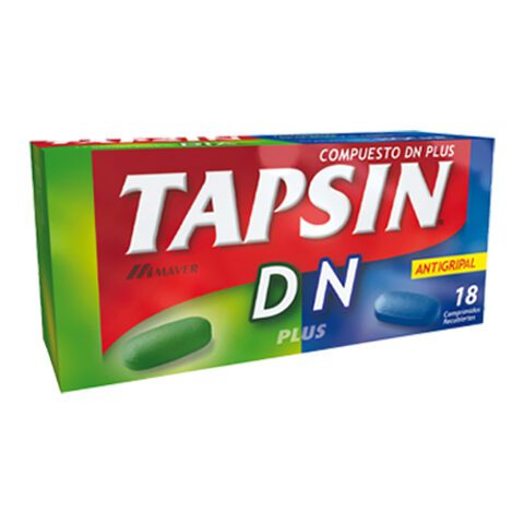 Tapsin DN Compuesto + Plus x 18 Comprimidos - EcoFarmacias