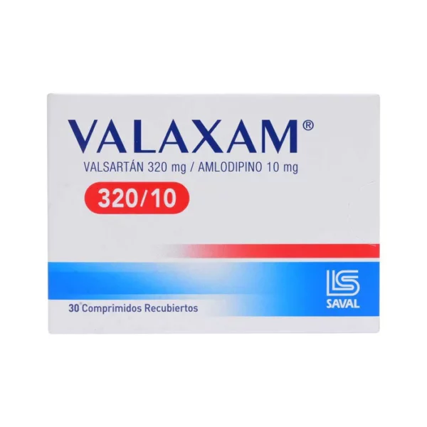 Valaxam 320/10 X 30 Comprimidos Recubiertos (Saval) - EcoFarmacias