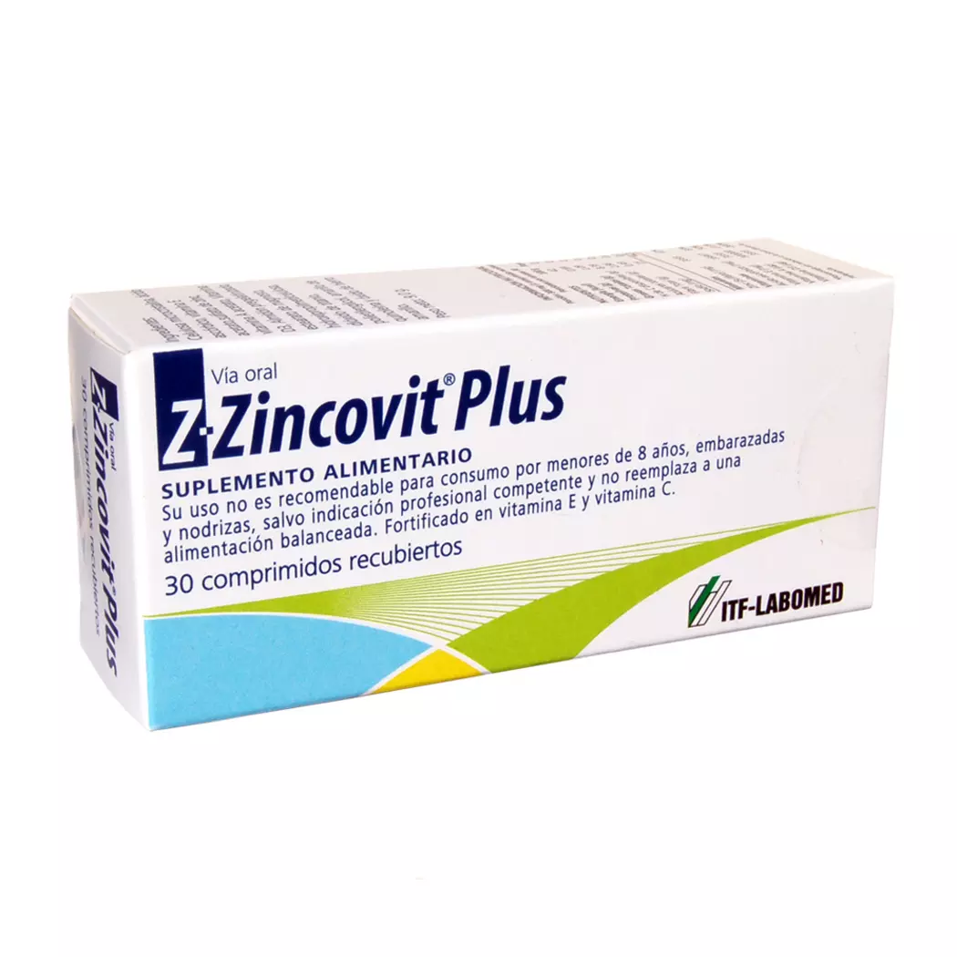 Z-Zincovit PLUS 30 Comprimidos - EcoFarmacias