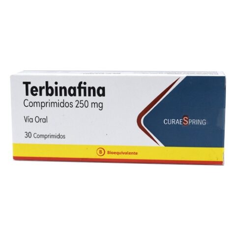 Terbinafina 250 mg x 30 Comprimidos (Cura Spring) - EcoFarmacias