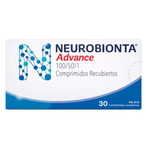 Neurobionta Advance 100/50/1 x 30 Comp. Recubiertos - EcoFarmacias