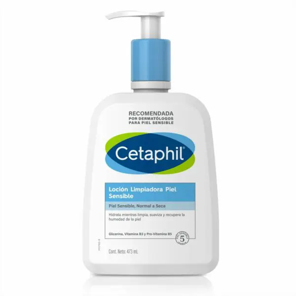 Cetaphil Locion Limpidora Piel Sensible 453g - EcoFarmacias