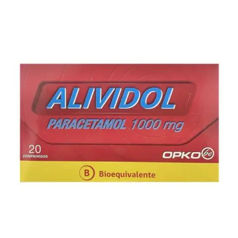 Alividol 1000Mg X 20 Comprimidos (LCh) - EcoFarmacias