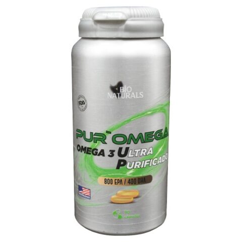 Pur´Omega 800 EPA 400 DHA X 90 Capsulas Softgel BioNaturals - EcoFarmacias