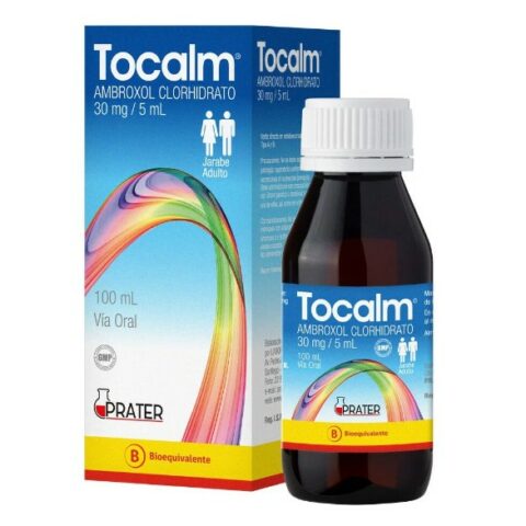 Tocalm Ambroxol Jarabe Adulto 100 mL (Prater) - EcoFarmacias