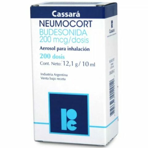 Neumocort Budesonida 200mcg Inhalador 200 Dosis - EcoFarmacias