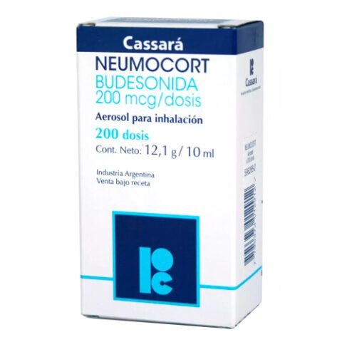 Neumocort Budesonida 200mcg Inhalador 200 Dosis - EcoFarmacias