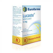 Lucaste Montelukast 5 Mg x 30 Comprimidos (Eurofarma) - EcoFarmacias