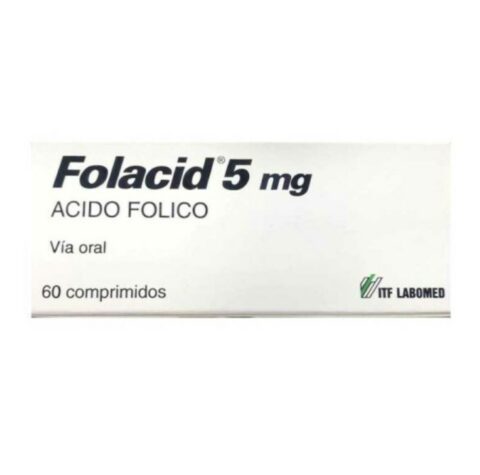Folacid 5 mg x 60 comprimidos (ITF Labomed) (Cenabast) - EcoFarmacias