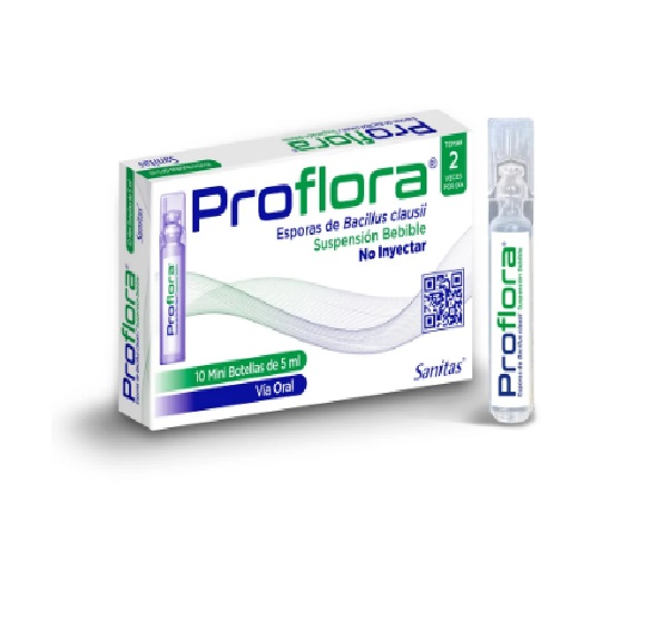 Proflora 5 mL x 10 Mini Botellas Suspensión Bebible Oral - EcoFarmacias