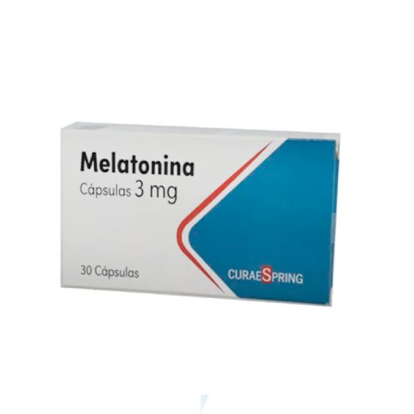 Melatonina 3 mg x 30 comprimidos CuraeSpring - EcoFarmacias
