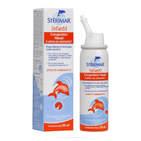 Sterimar Infantil Solución Nasal 50 ml - EcoFarmacias