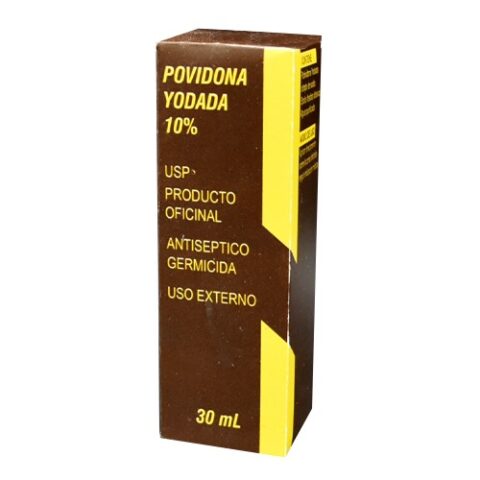 Povidona Yodada 10% 30 Ml - EcoFarmacias