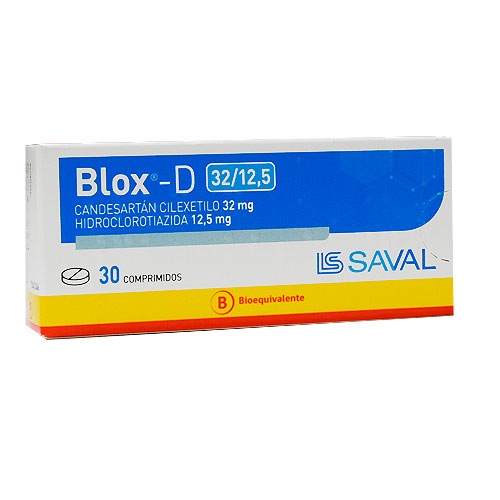 Blox-D 32/12.5 x 30 comprimidos (Saval) - EcoFarmacias
