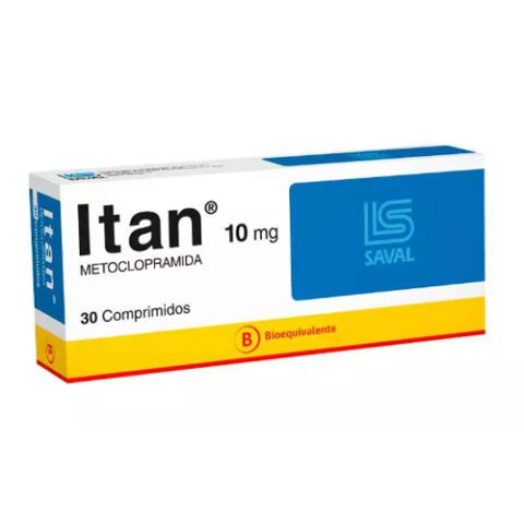 Itan 10 mg x 30 comprimidos - EcoFarmacias