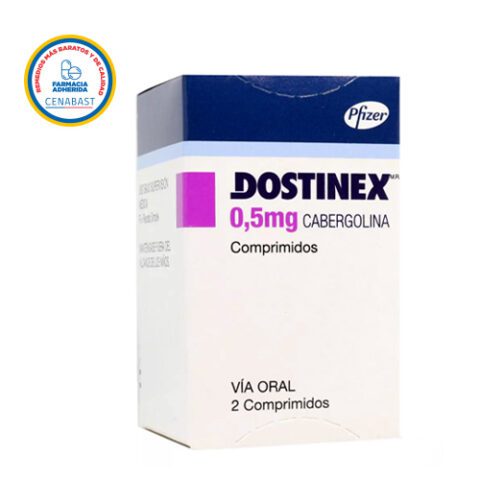 Dostinex 0,5 mg x 2 comprimidos - EcoFarmacias