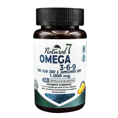 Omega 3 6 9 1000mg x 60 Cápsulas Blandas - EcoFarmacias
