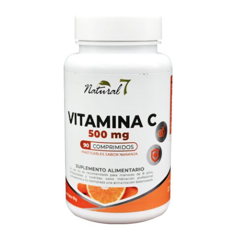 Vitamina C 500 mg x 90 comp. masticables N7 - EcoFarmacias