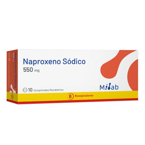 Naproxeno Sódico 550 mg x 10 comp. - EcoFarmacias