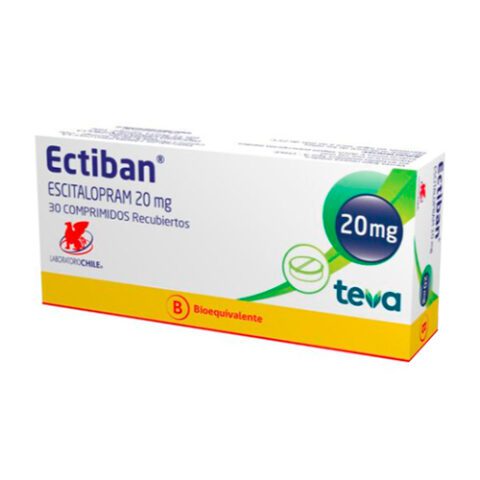 5Ectiban 20 mg x 30 Comprimidos Recubiertos - EcoFarmacias