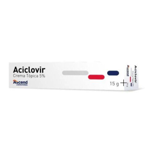 Aciclovir 5% crema 15 g Ascend - EcoFarmacias
