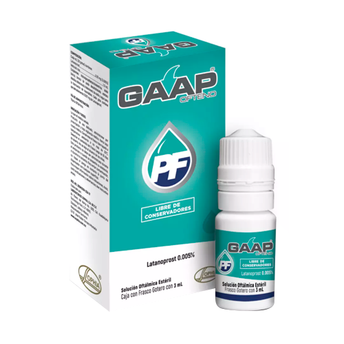 GAAP PF Ofteno Latanoprost Solución Oftalmológica 0,005% 3 Ml ...