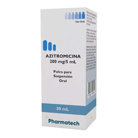 Azitromicina 200mg/5ml Solución Oral x 30ml (Cenabast) - EcoFarmacias