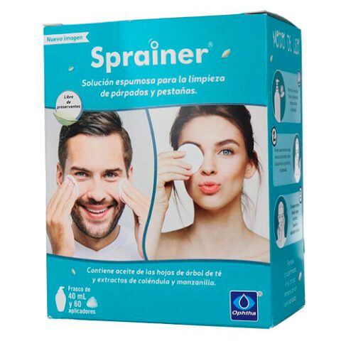 Sprainer Solución Espuma limpieza párpados y pestañas 40ml - EcoFarmacias