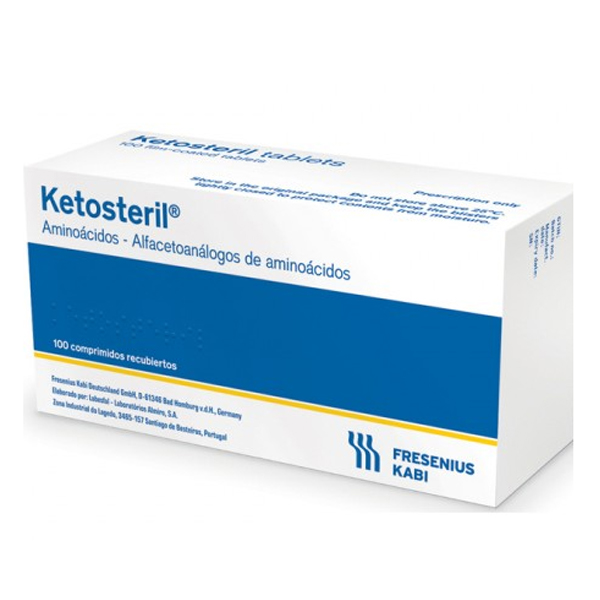 Ketosteril por 100 comprimidos recubiertos - EcoFarmacias