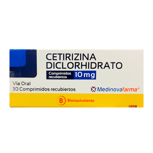 Cetirizina - EcoFarmacias