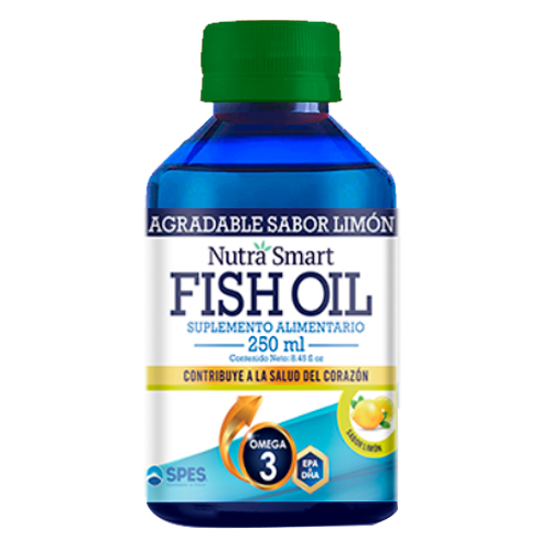 Nutra Smart Fish Oil Sabor Limón 250 ml - EcoFarmacias