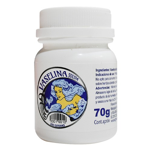 Vaselina Solida Pote 70 Gr - EcoFarmacias