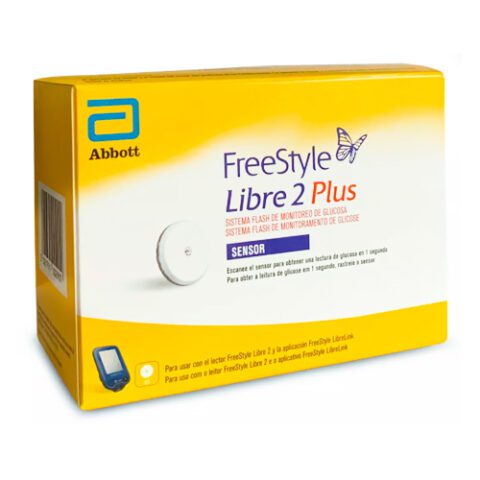 FreeStyle Libre 2 Plus Sensor Monitoreo Continuo de Glucosa - EcoFarmacias