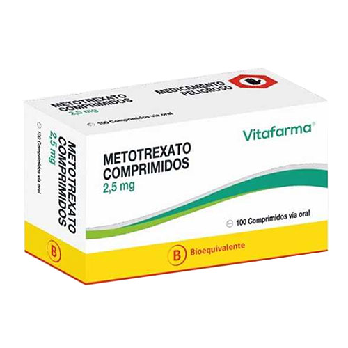 Metotrexato 2,5 mg x 100 comprimidos. (Cenabast) - EcoFarmacias